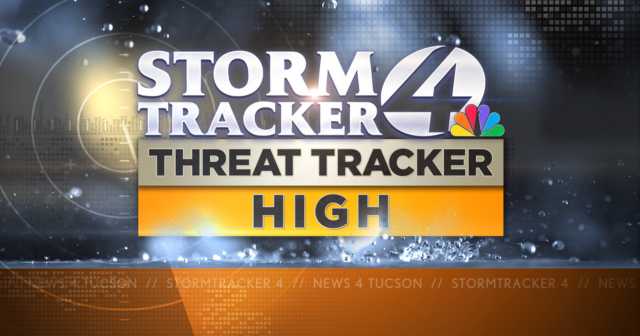 StormTracker 4 Threat Level is High due to Flash Flooding potential ...