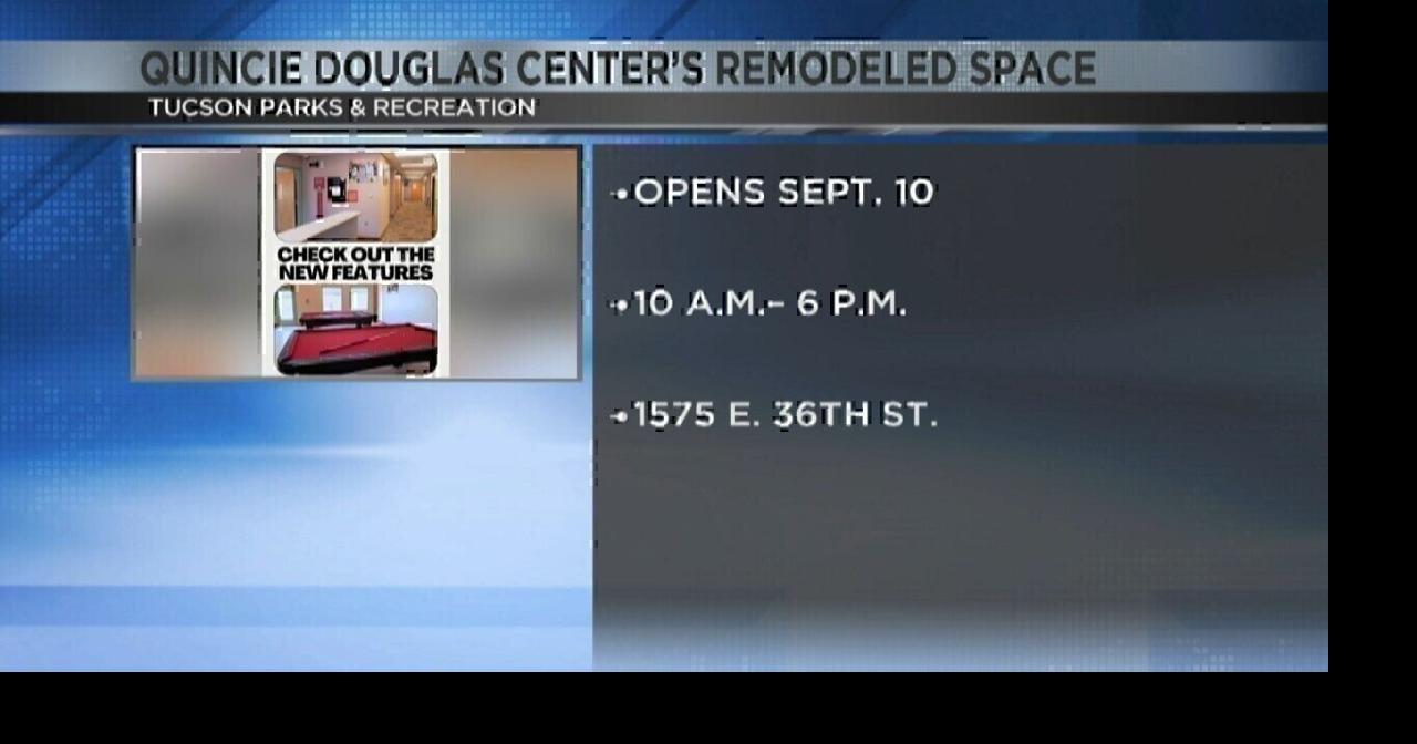 Tucson's Quincie Douglas Center reveals exciting new features | Video ...