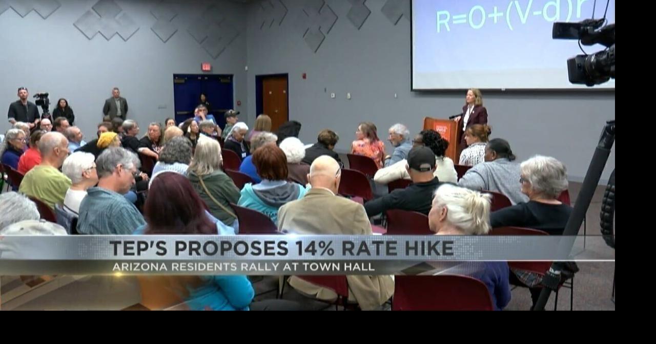 Arizona residents rally at Tucson town hall over TEP's proposed rate ...