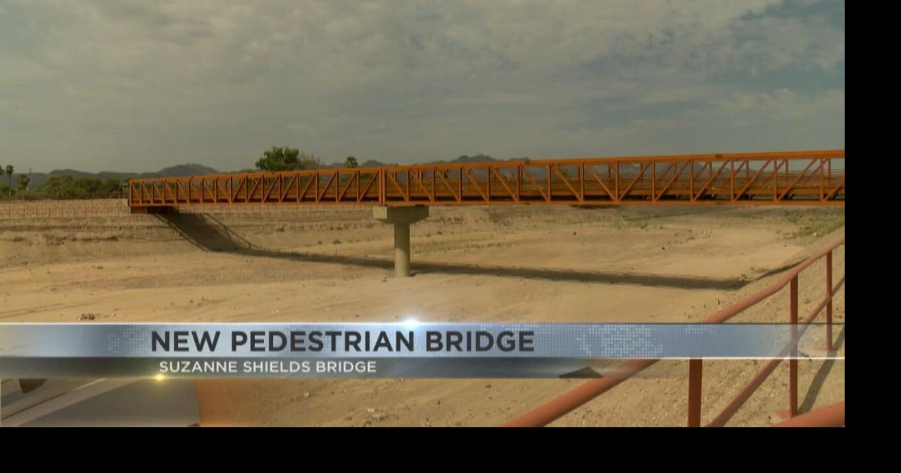 New Suzanne Shields pedestrian bridge opens | Video | kvoa.com