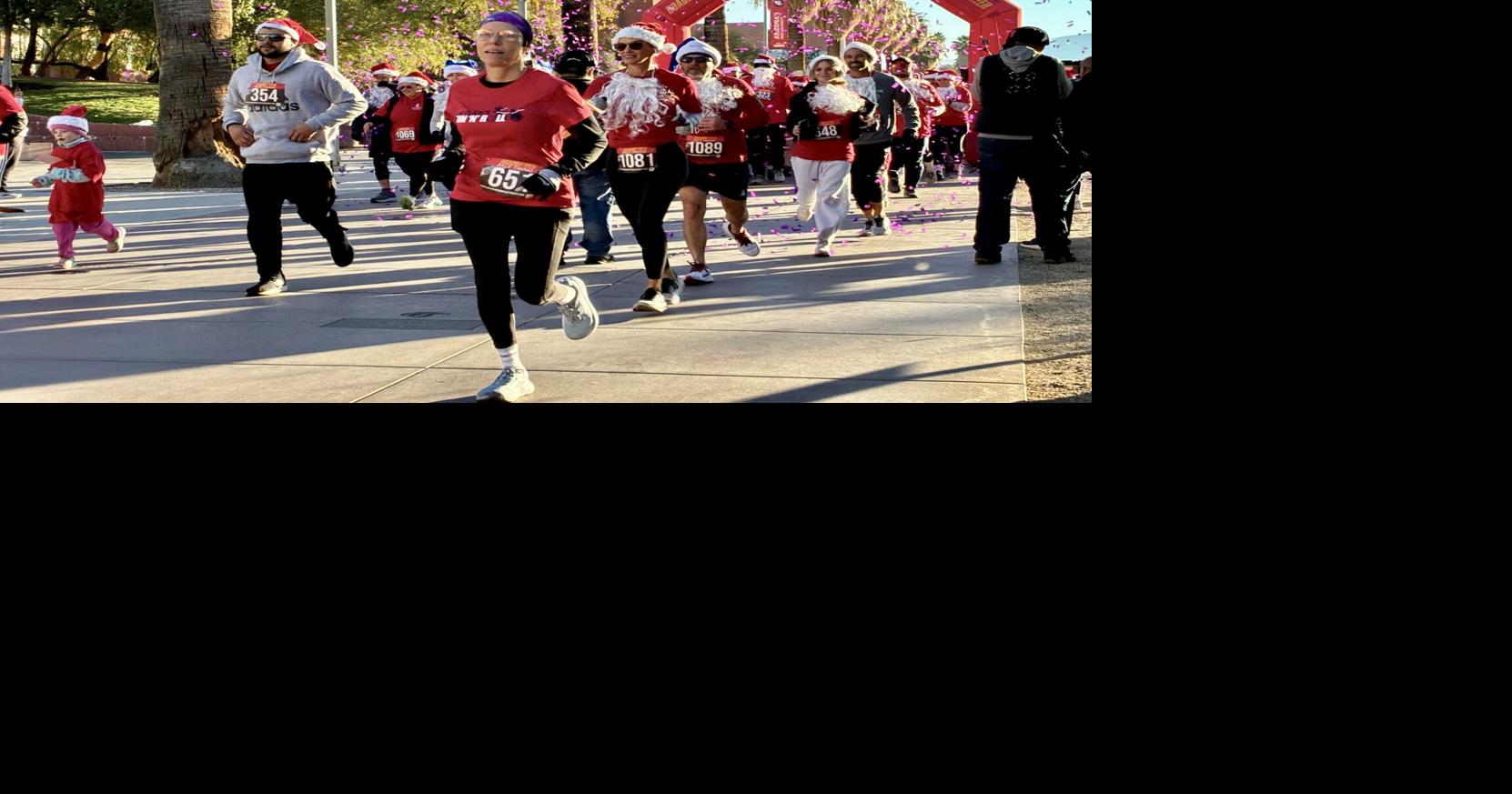 Festive Santa 5K at UA Mall in Tucson raises funds for kids' cancer ...