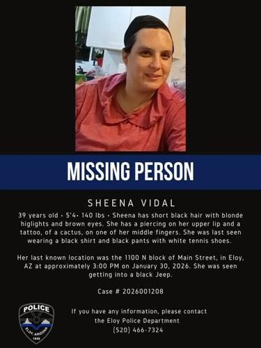 Eloy police seek help finding missing woman | Arizona News | kvoa.com