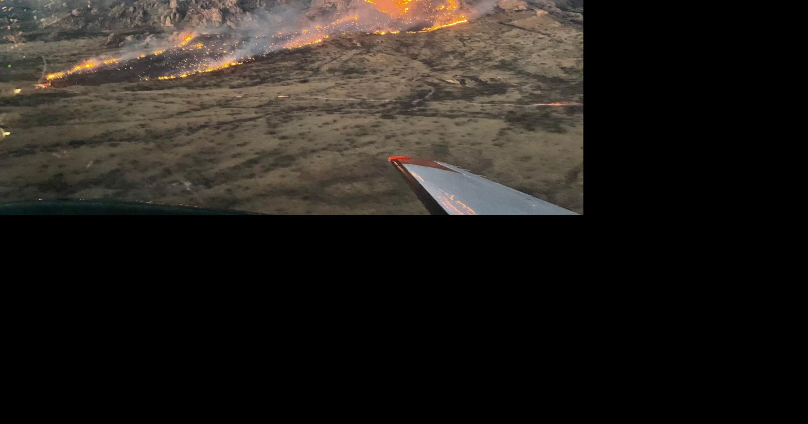 Middle March Fire near Dragoon Mountains has burned over 450 acres ...