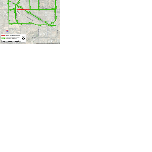 Detour map | | kvoa.com