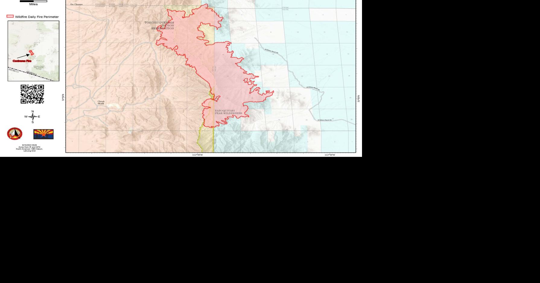 Fire burning southwest of Tucson prompts ozone pollution advisory ...