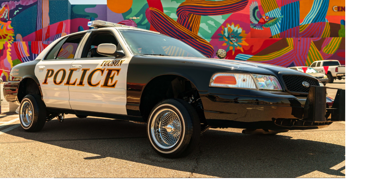 Tucson police unveil custom lowrider: Project unites police, schools ...