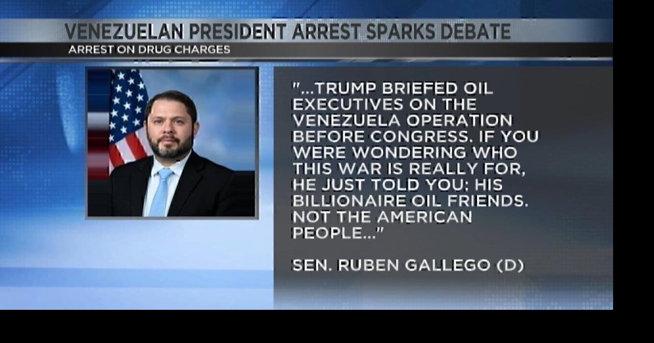 Arizona lawmakers react to Venezuelan president's arrest | Video | kvoa.com