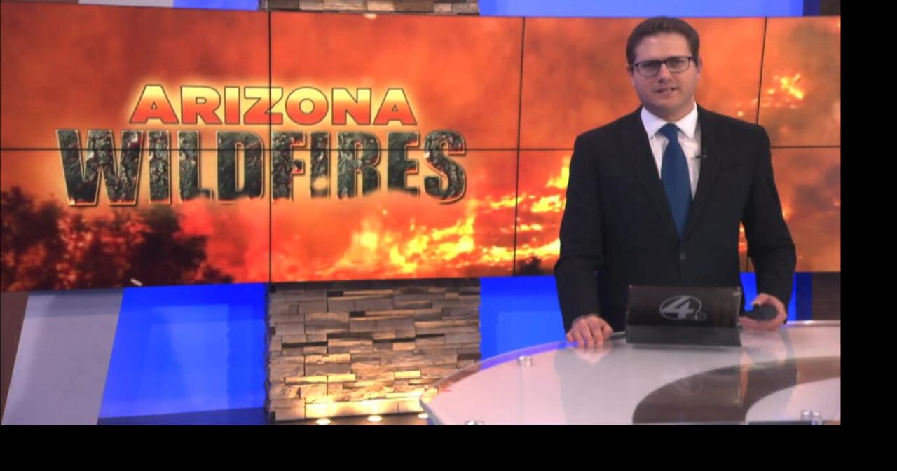 Beehive Fire near Rio Rico continues to spread | Video | kvoa.com