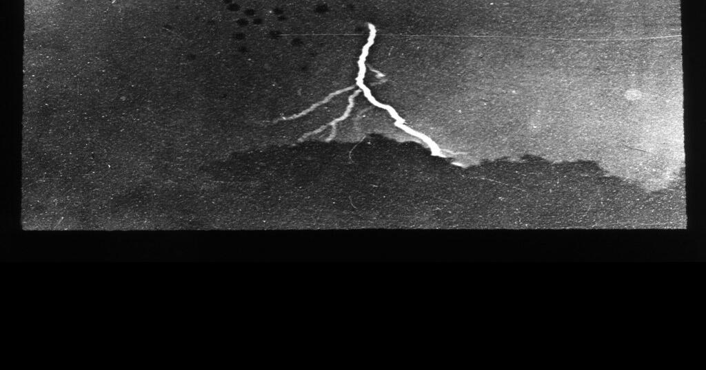 Earliest Known Photo of Lightning | Schnack's Weather Blog | kwwl.com