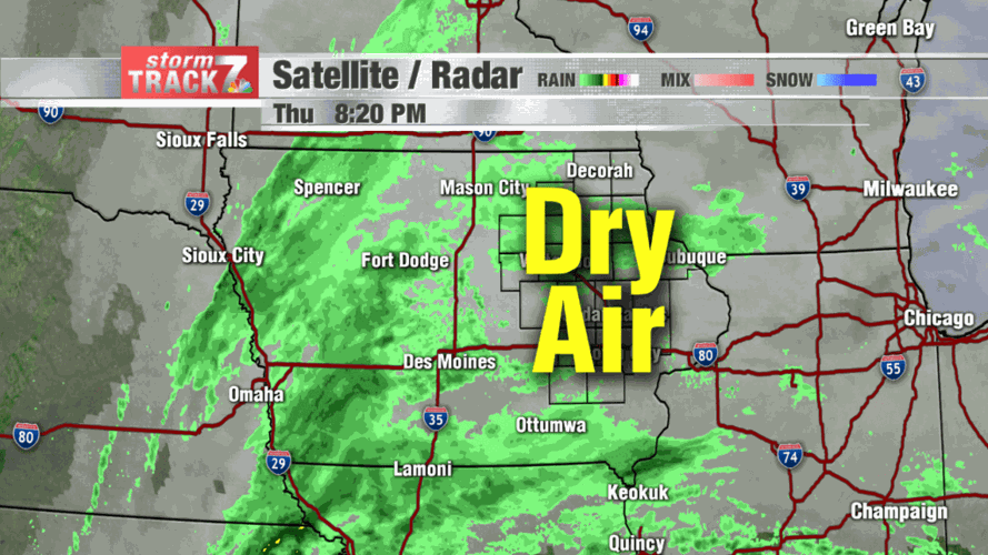 Wet to Dry | Schnack's Weather Blog | kwwl.com