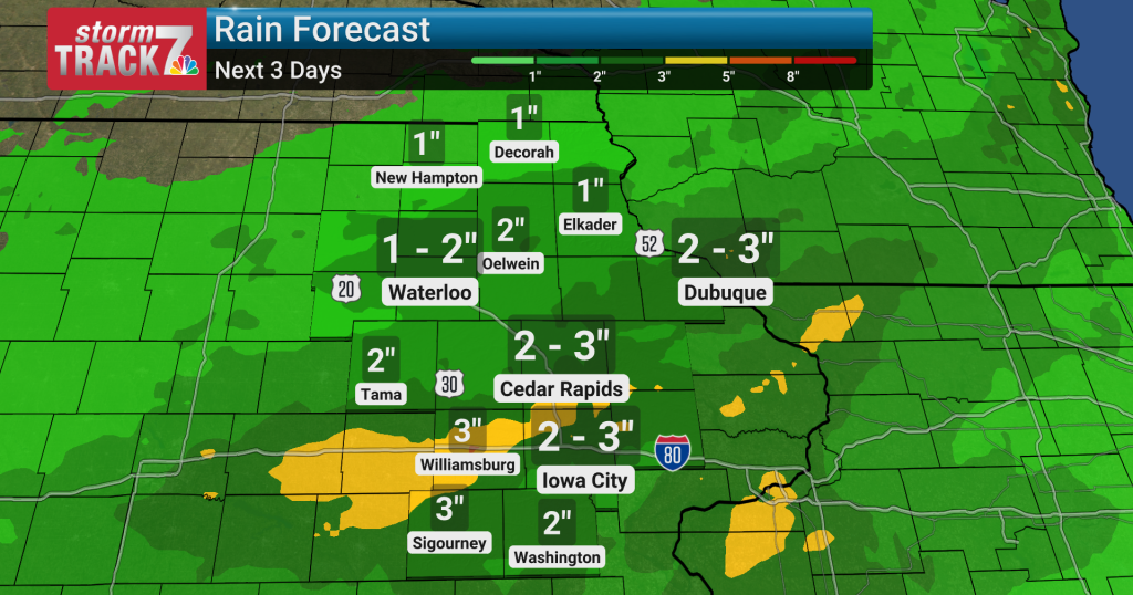 Severe Storms Threaten Iowa Tonight; Heavy Rain and Flooding Concern ...
