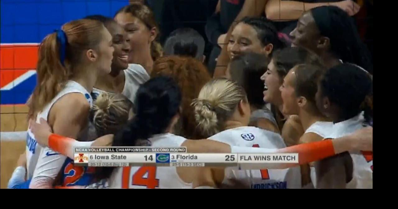 Iowa State falls to Florida 3-0 in NCAA second round | Sports | kwwl.com