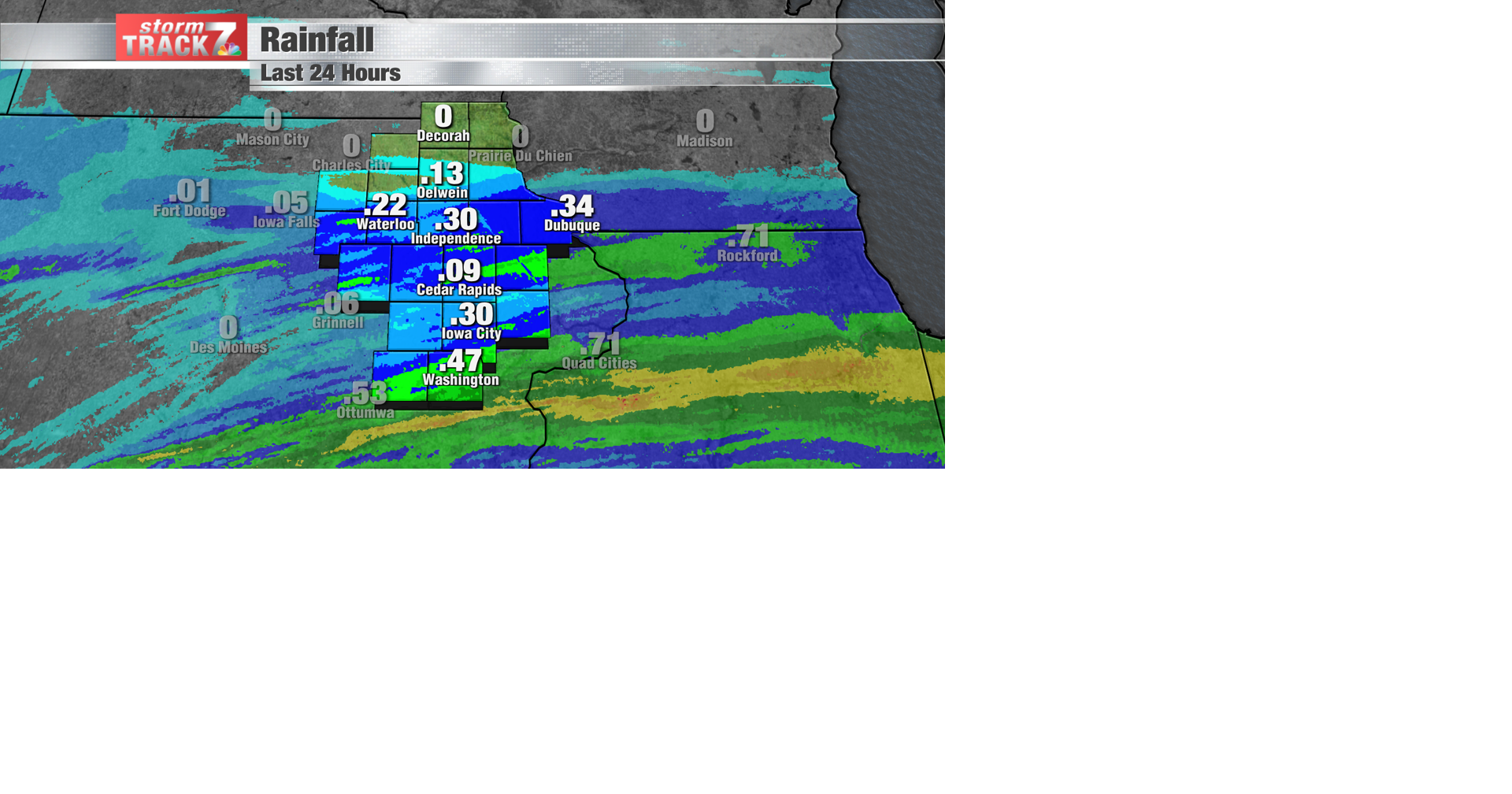 Easter Sunday rain amounts | Schnack's Weather Blog | kwwl.com