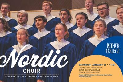 Luther College Nordic Choir starts touring season in historic Westby ...