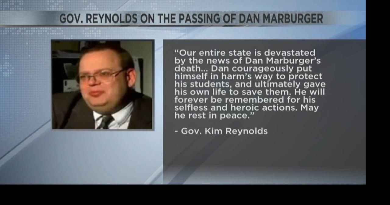 Gov. Kim Reynolds orders flags be lowered to half staff in honor of Dan ...