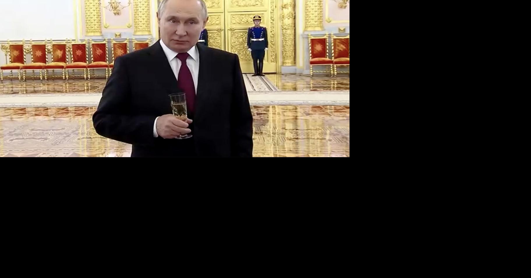 'Who started it?' Putin sips champagne as he defends assault on ...