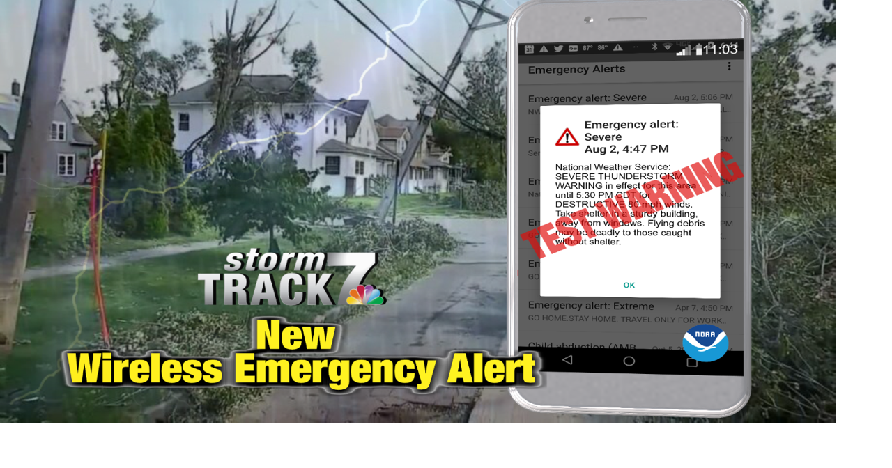 Cell phones will soon alert for “destructive” severe thunderstorms ...
