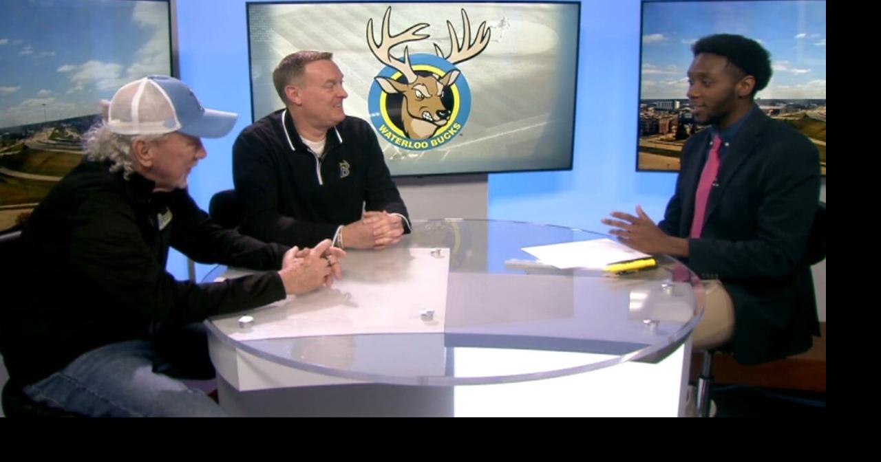 Dan Corbin with the Waterloo Bucks and long-time Bucks host parent ...