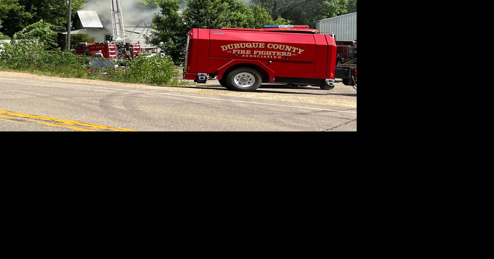 Two pets killed in damaging Dubuque County house fire | Dubuque | kwwl.com