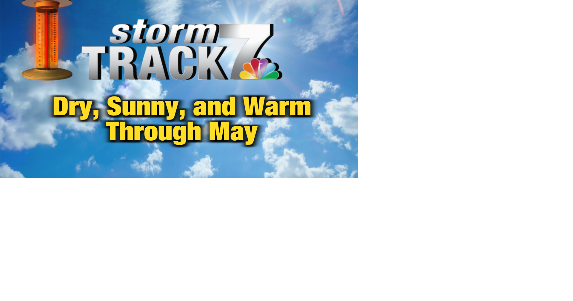 TRACKING: A remarkably dry and sunny forecast | Forecast | kwwl.com