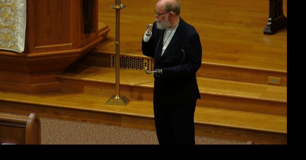 Longtime anti-apartheid activist Father Michael Lapsley gives sermon in ...