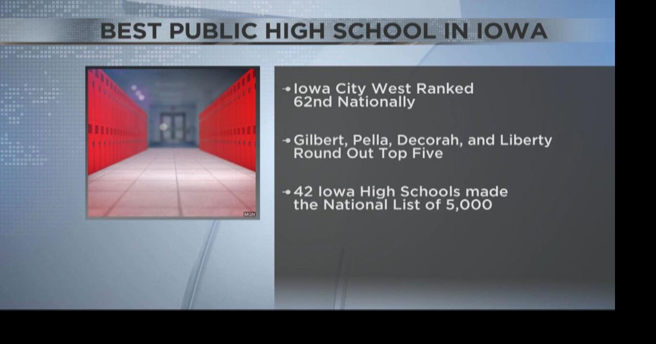 Iowa City West ranked 62nd nationally for Best Public High School in ...