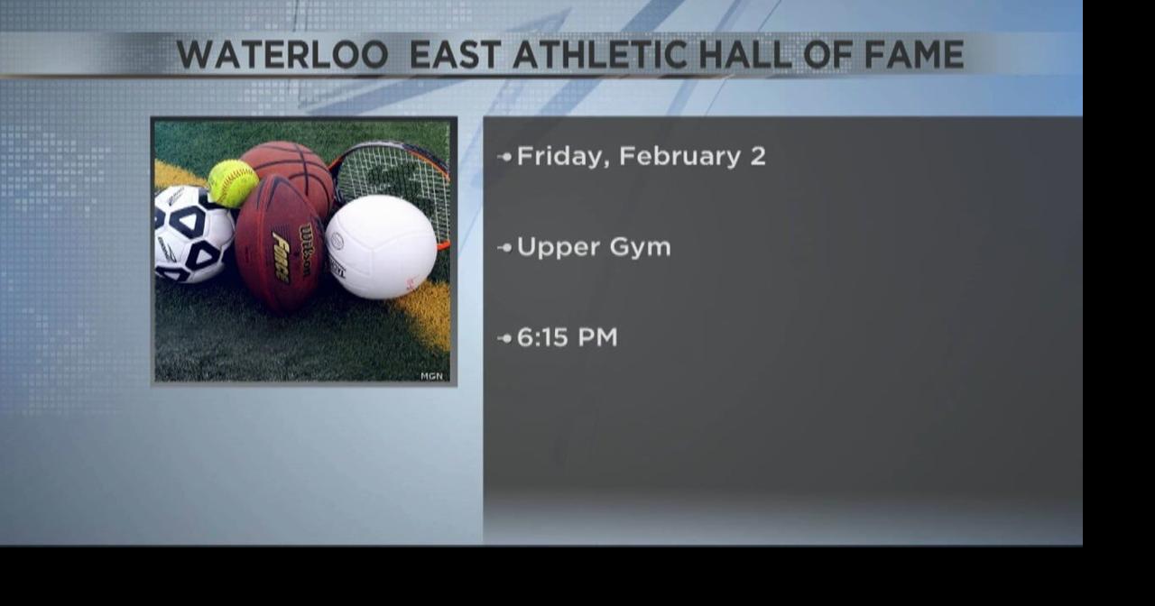 Waterloo East holding Athletic Hall of Fame Friday night | Waterloo ...