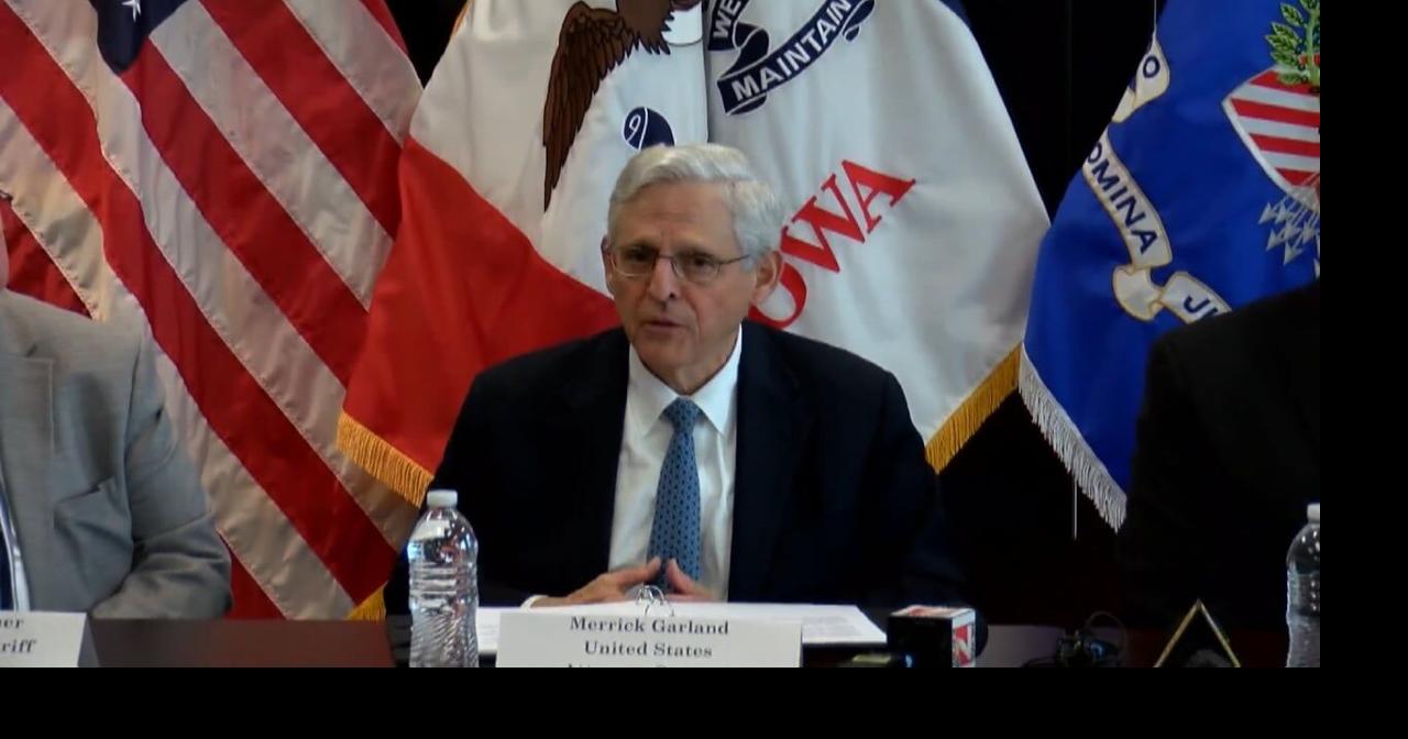 US Attorney General Merrick Garland travels to Iowa | Crime & Courts ...