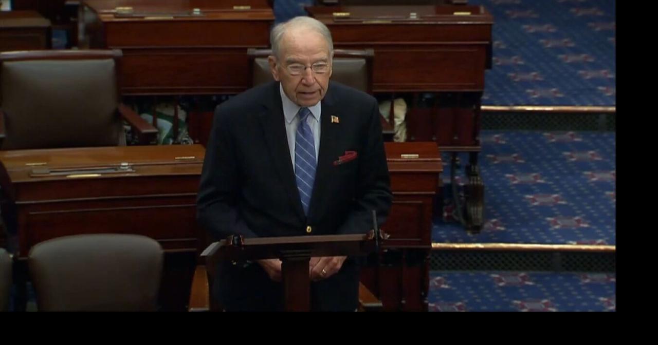 New UNI center honors Iowa Sen. Chuck Grassley, a UNI alum | Top ...