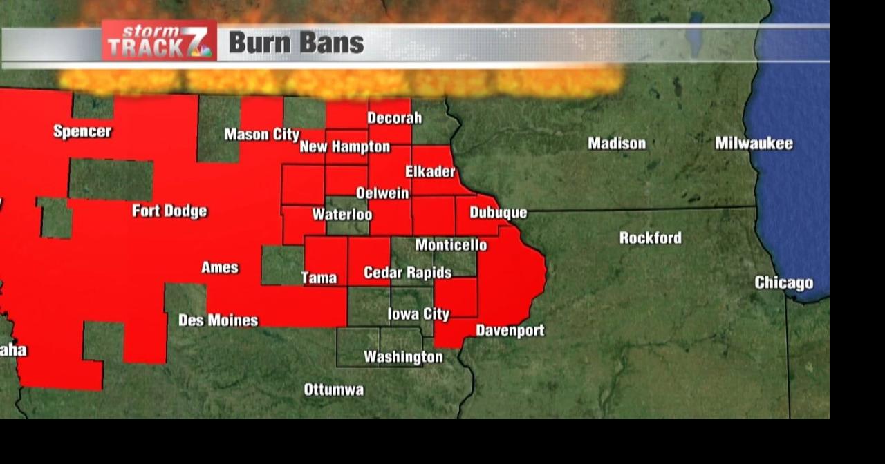 Burn Bans in effect in eastern Iowa | | kwwl.com