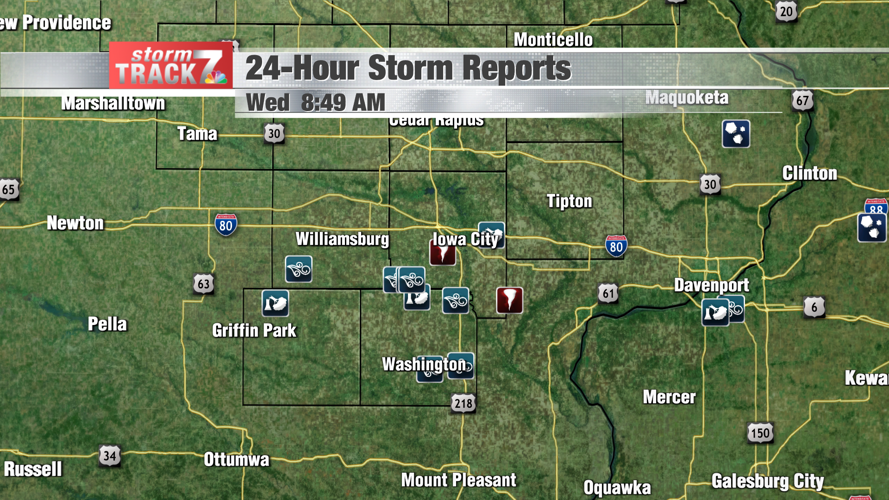 Severe weather recap and rainfall totals from Tuesday 7/2 | Schnack's ...