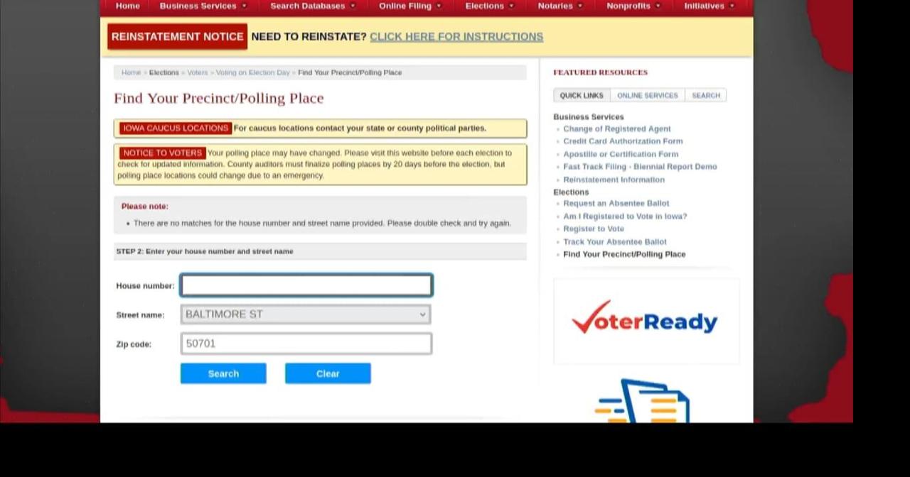 How to Find Your Precinct for Iowa Caucuses | Video | kwwl.com