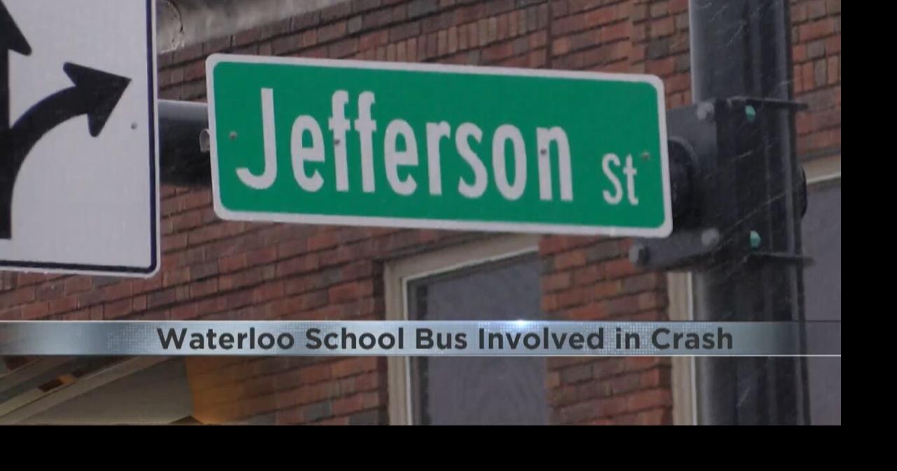 Waterloo School Bus involved in accident on Tuesday morning, no ...