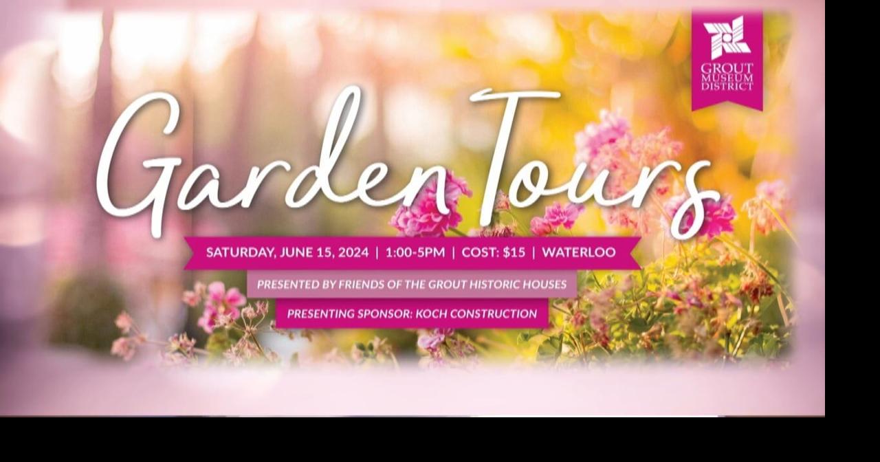 Garden Tours presented by Friends of the Grout Historic Houses | Video ...