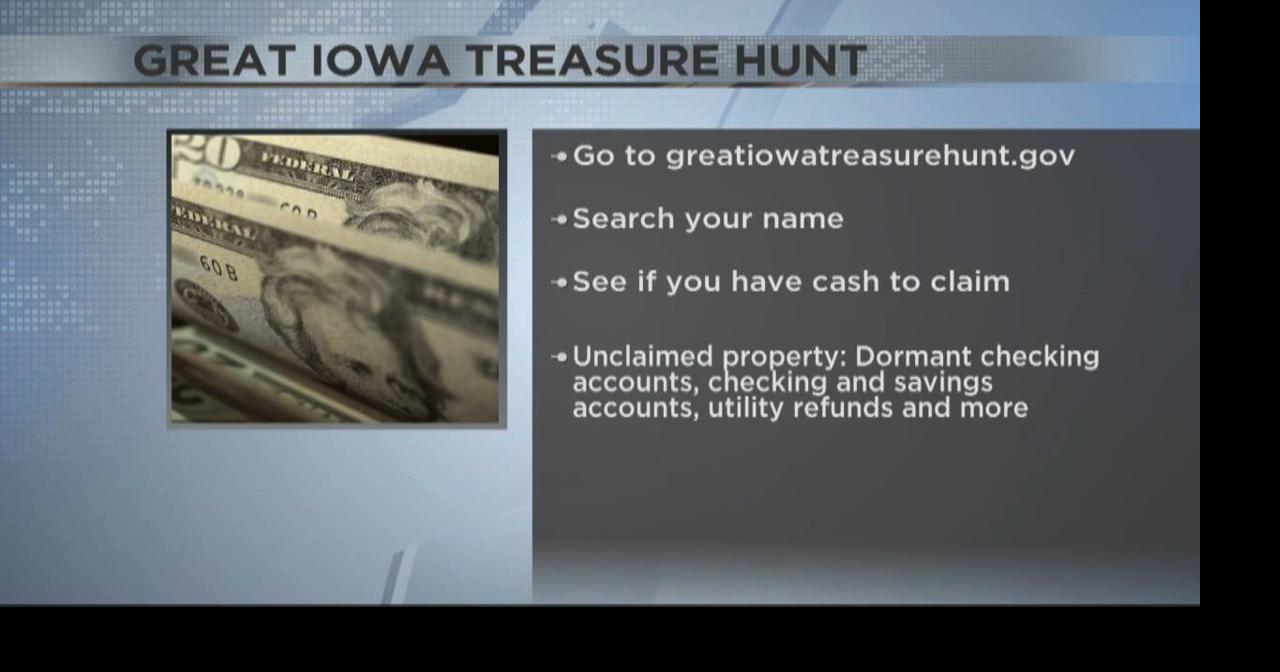 Iowa State Treasurer says people can get their unclaimed money | Video ...