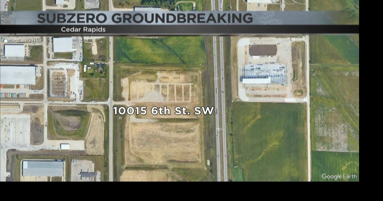 Subzero groundbreaking happening Wednesday in Cedar Rapids | Cedar ...