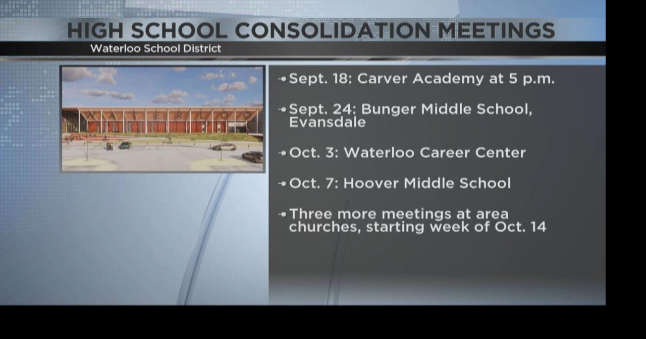 Waterloo School District holding weekly Town Hall meetings ahead of ...