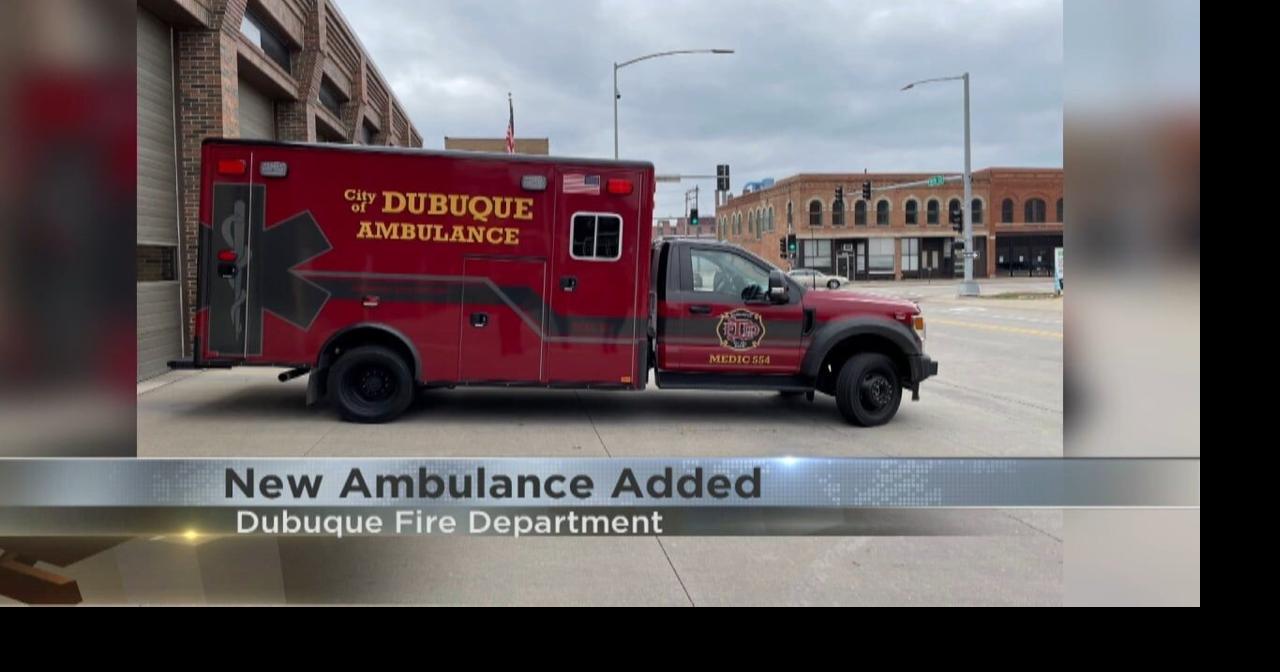 Dubuque receives new ambulance vehicle | Dubuque | kwwl.com