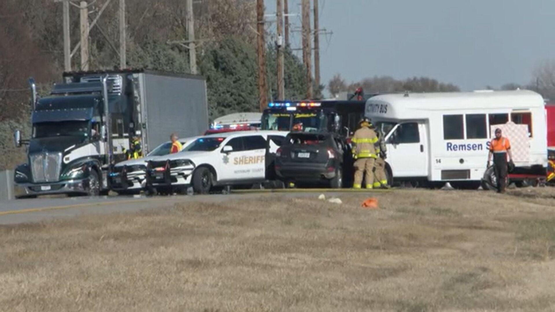 UPDATE: No fatalities in Plymouth County crash involving school team ...