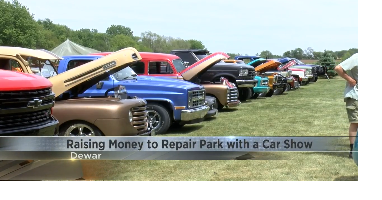 Town of Dewar hosts third annual car show to help repair 100-year-old ...