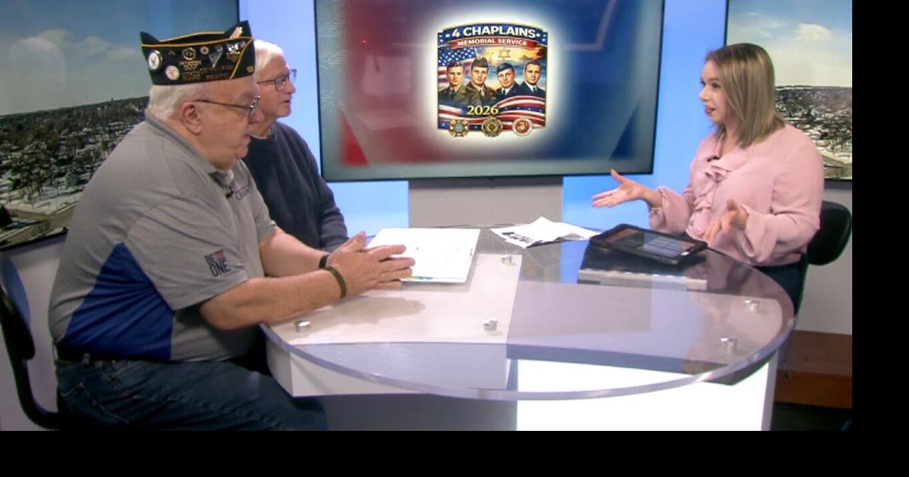 Cory Champagne and Michael Lyons with the American Legion Becker ...