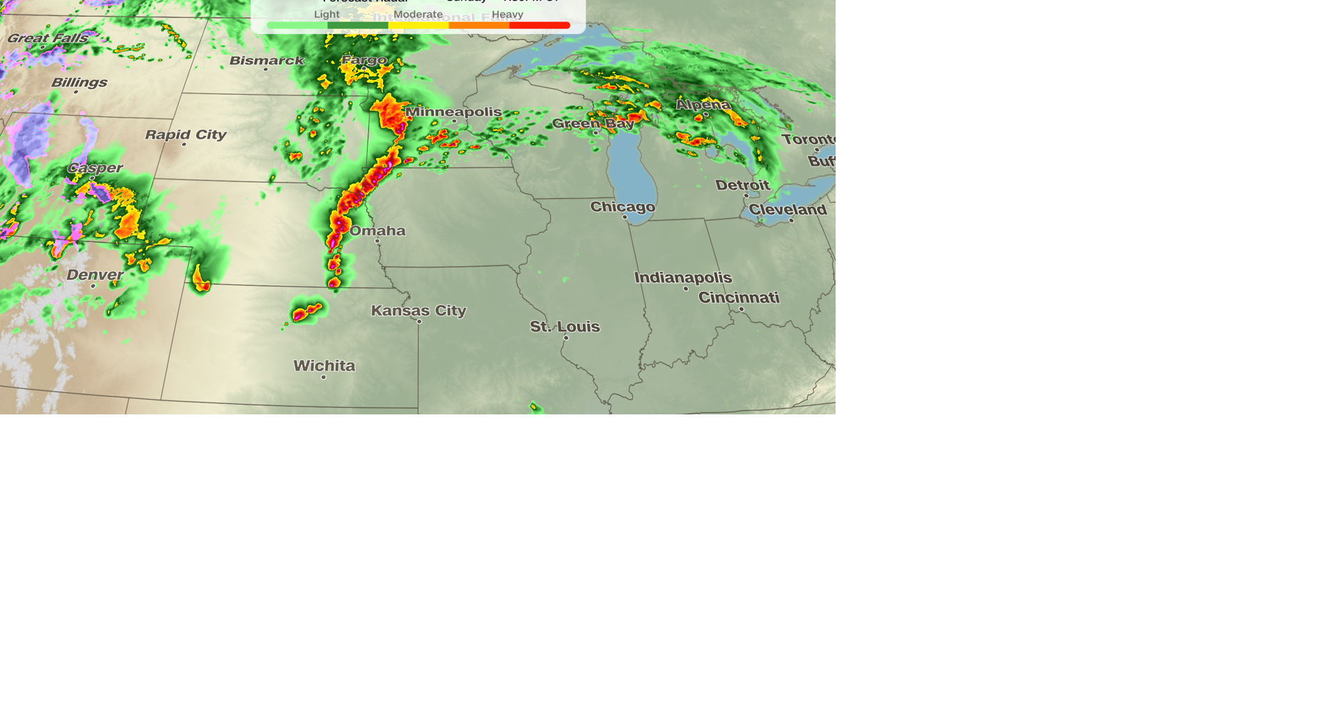 Rare, high-end tornado threat issued for central US as severe storm ...