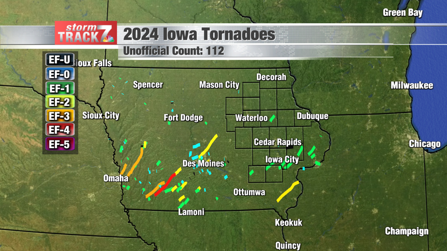 Tornado count in Iowa unofficially at 112 this year | Schnack's Weather ...