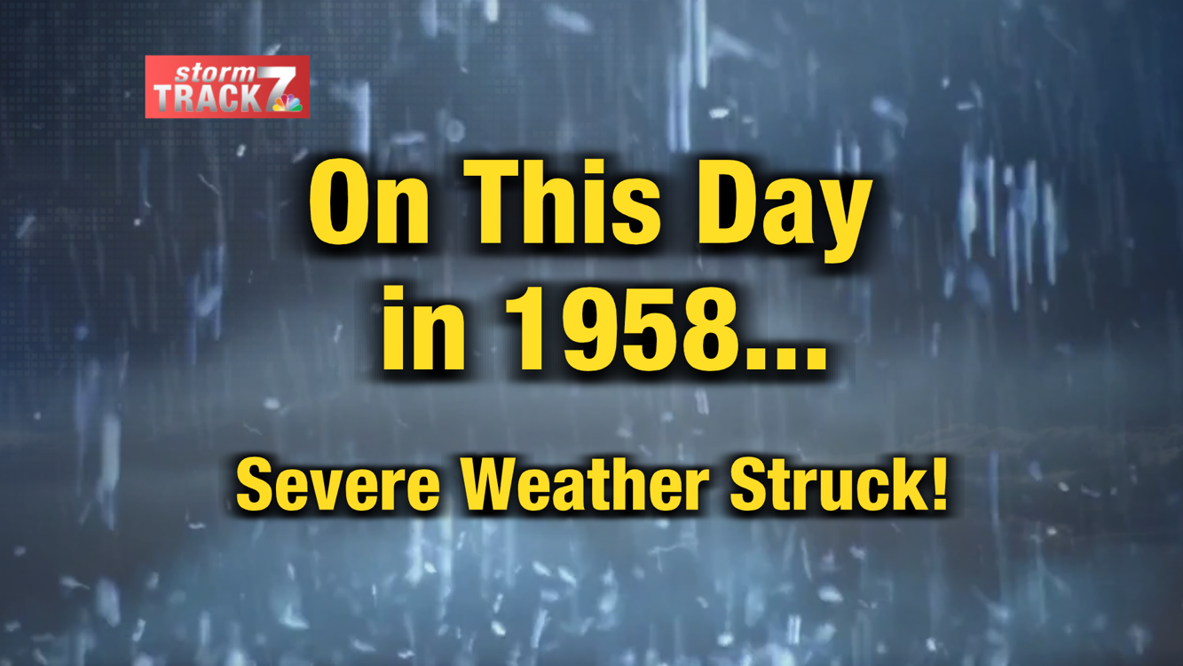 On this day in 1958... Large hail and intense flooding! | Schnack's ...