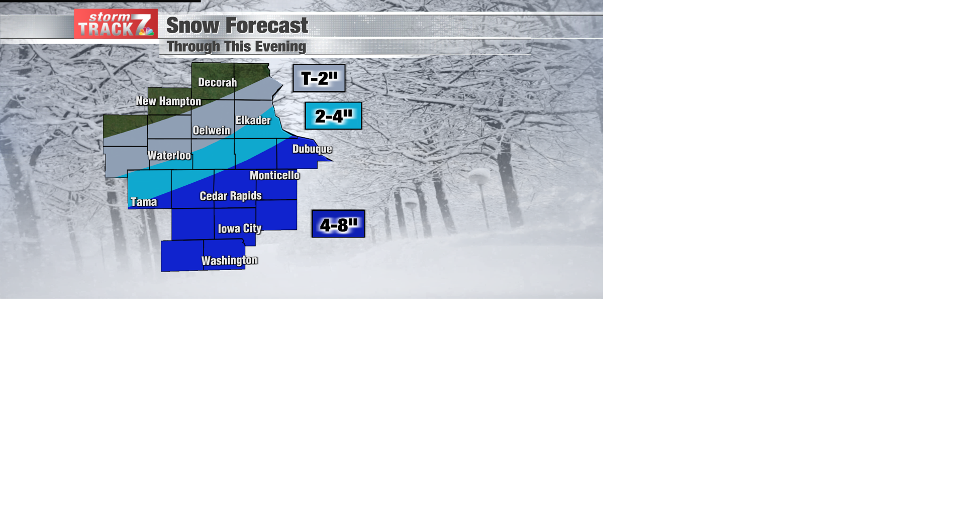 TRACKING: Heavy snowfall, blowing snow, and difficult travel | Top ...