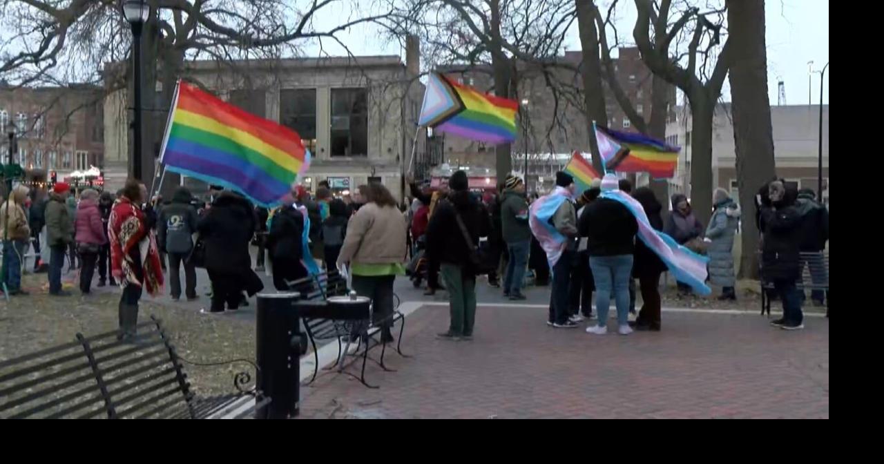 Organizations hold rally and march in support of LGBTQ rights ...