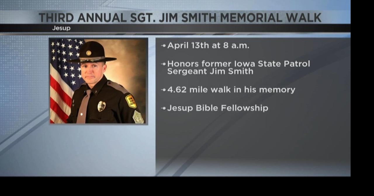 3rd Annual Sgt. Jim Smith Memorial Walk taking place April 13 in Jesup ...