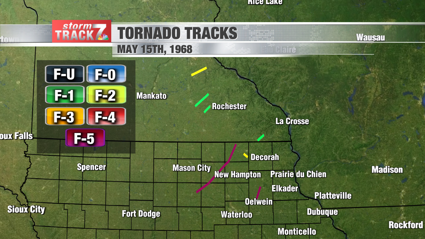 The May 15th, 1968 Tornado Outbreak | Schnack's Weather Blog | kwwl.com