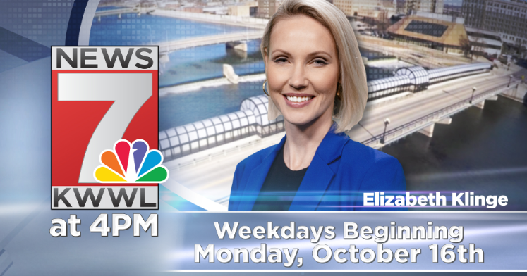 KWWL News at 4 to launch on October 16 | Waterloo | kwwl.com