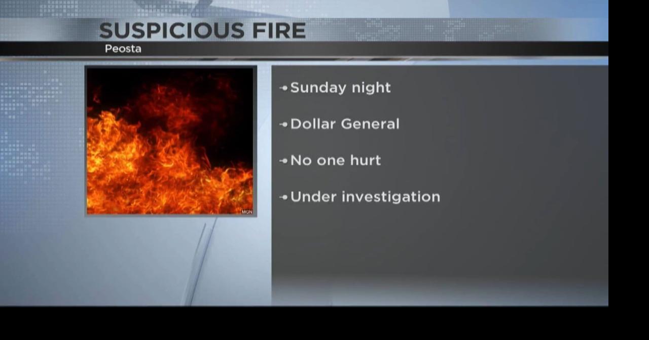 Iowa State Fire Marshal's Office investigating 'suspicious' fire in ...